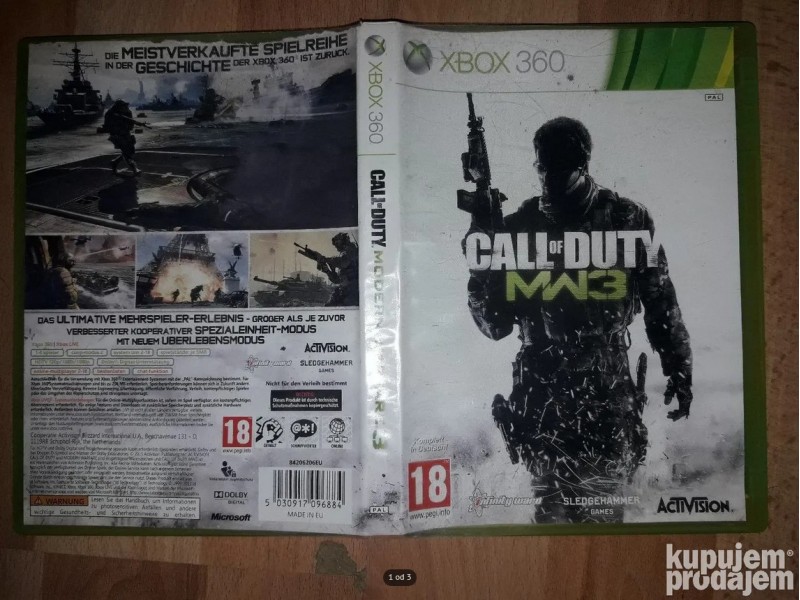 Xbox 360 - Call of Duty: Modern Warfare 3