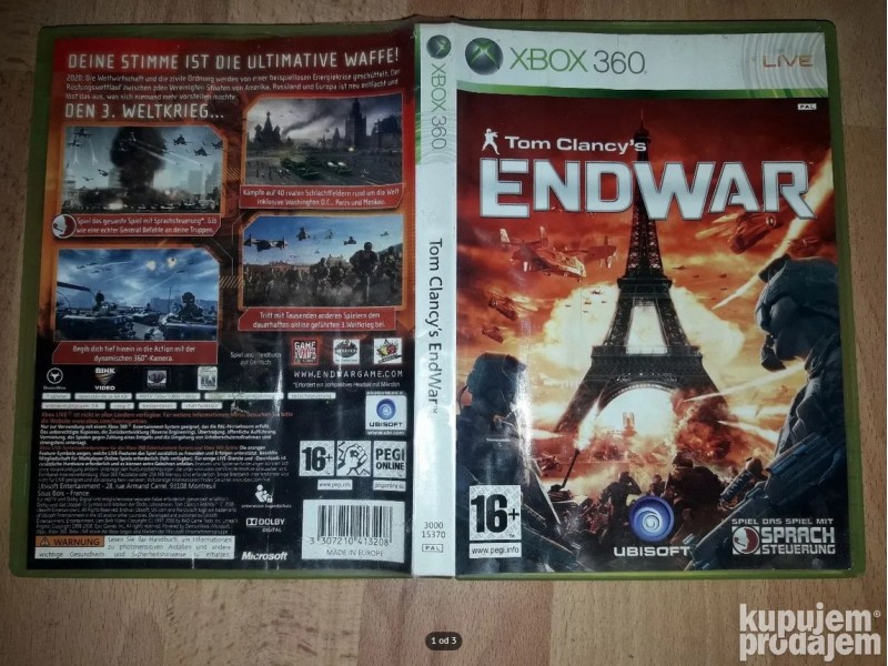 Xbox 360 - Tom Clancy's EndWar