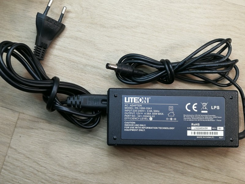 Adapter 12V --- 4,58A 55W