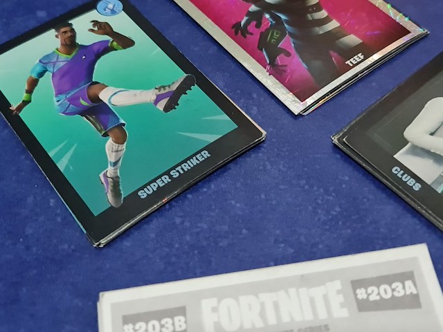 Sličice Fortnite Black Frame na komad