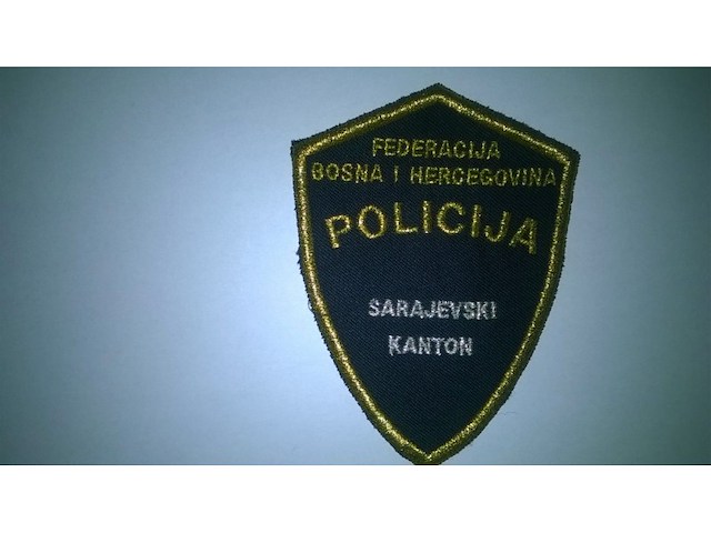 ŠEVRON OZNAKA POLICIJE BiH SARAJEVSKOG KANTONA