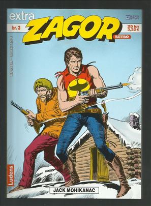 Zagor LUXR 3 Jack Mohikanac