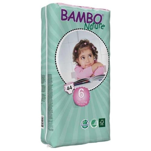 BAMBO PELENE NATURE ECO-FIENDLY 6 XXL 16+KG, 40 KOMADA