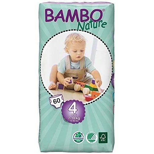 BAMBO PELENE NATURE ECO-FIENDLY 4 L 7-14KG, 48 KOMADA