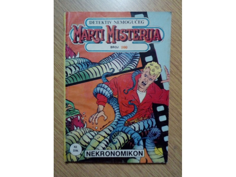 MARTI MISTERIJA broj 100 - Nekronomikon (dnevnik)