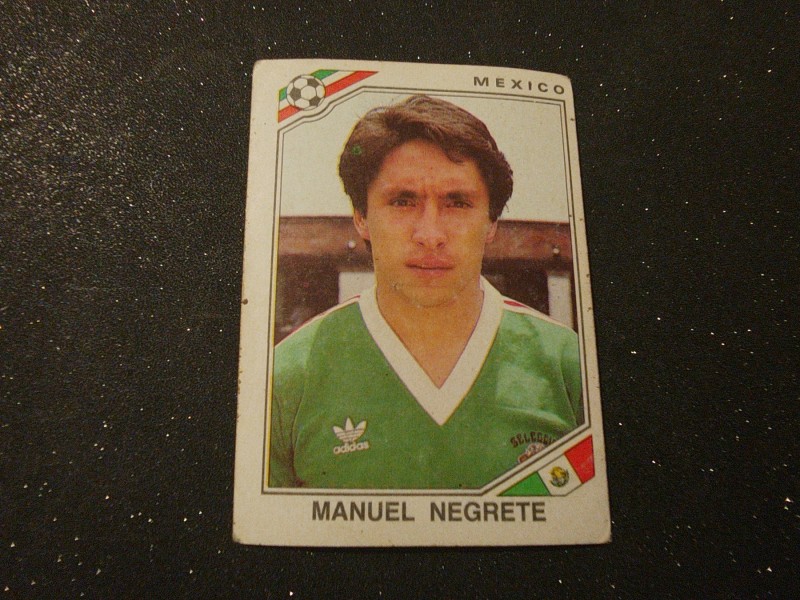 SLICICA BR. 123 - WC MEKSIKO 1986 PANINI - DECJE NOVINE