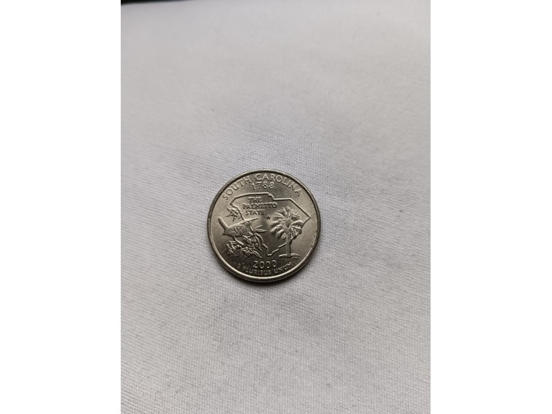 Сад 25 центи,2000 год.Јужна Каролина,јубиларна