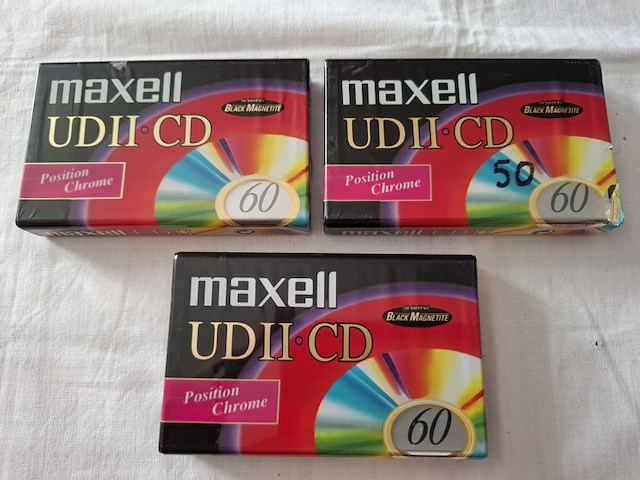 MAXELL UDII CD 60 - (3 komada - Neotpakovano)