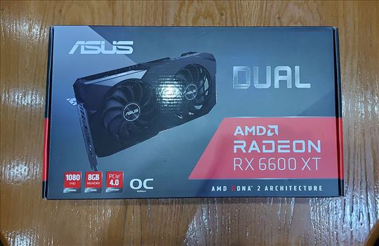 Asus Dual RX 6600 XT 8GB OC Edition