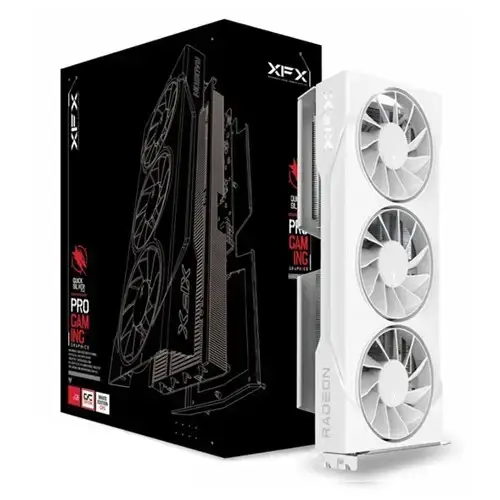 Grafička kartica XFX AMD Radeon RX 9060 XT OC Gaming Edition 16GB GDDR6 128bit 2xDP/2xHDMI - Bela