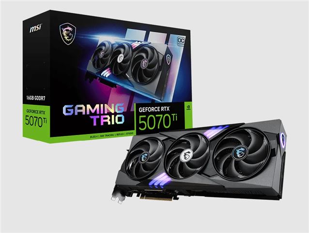 VGA MSI RTX 5070TI 16G GAMING TRIO OC
