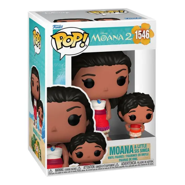 Funko POP! & Buddy: Moana 2 - Moana w/Simea
