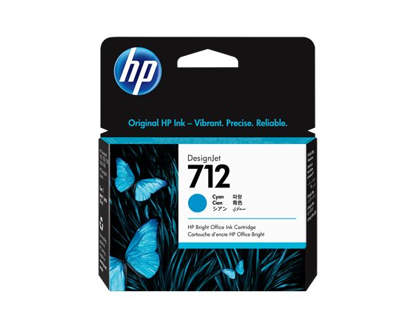 SUP INK HP 3ED67A Cyan No. 712