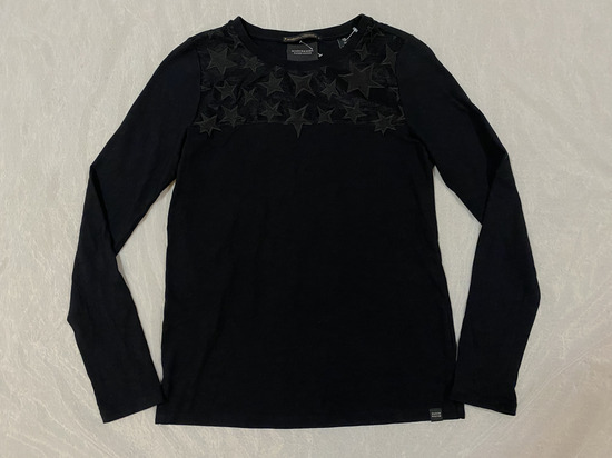 Scotch&soda original zenska crna bluza majica