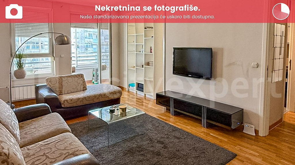 Stan za izdavanje BEZ PROVIZIJE: Dvosoban, 60m², Bulevar Crvene armije, Novi Beograd - 950€
