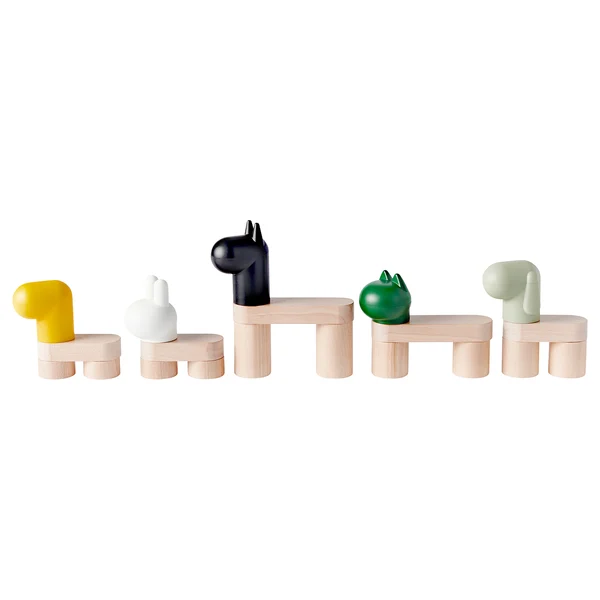 Dečje kocke, 20 kom., kombinovanje/5 figurica