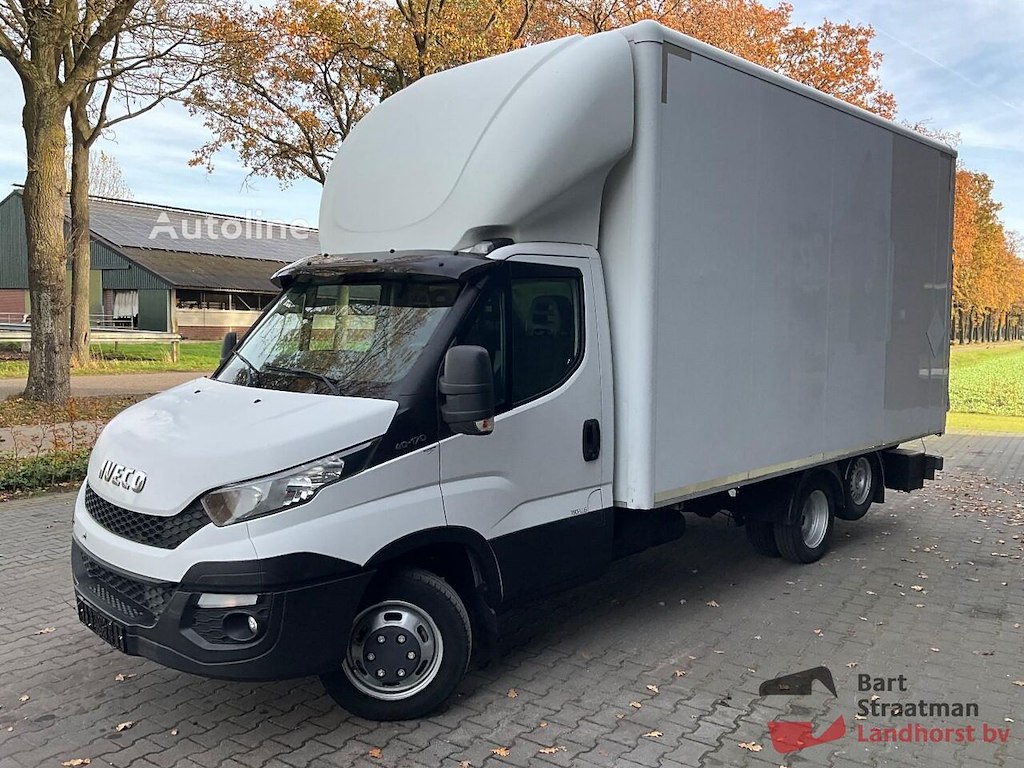 IVECO 40C170 6x2 Euro 6 BE Clickstar met gesloten opbouw en laadklep. kamion furgon < 3.5t
