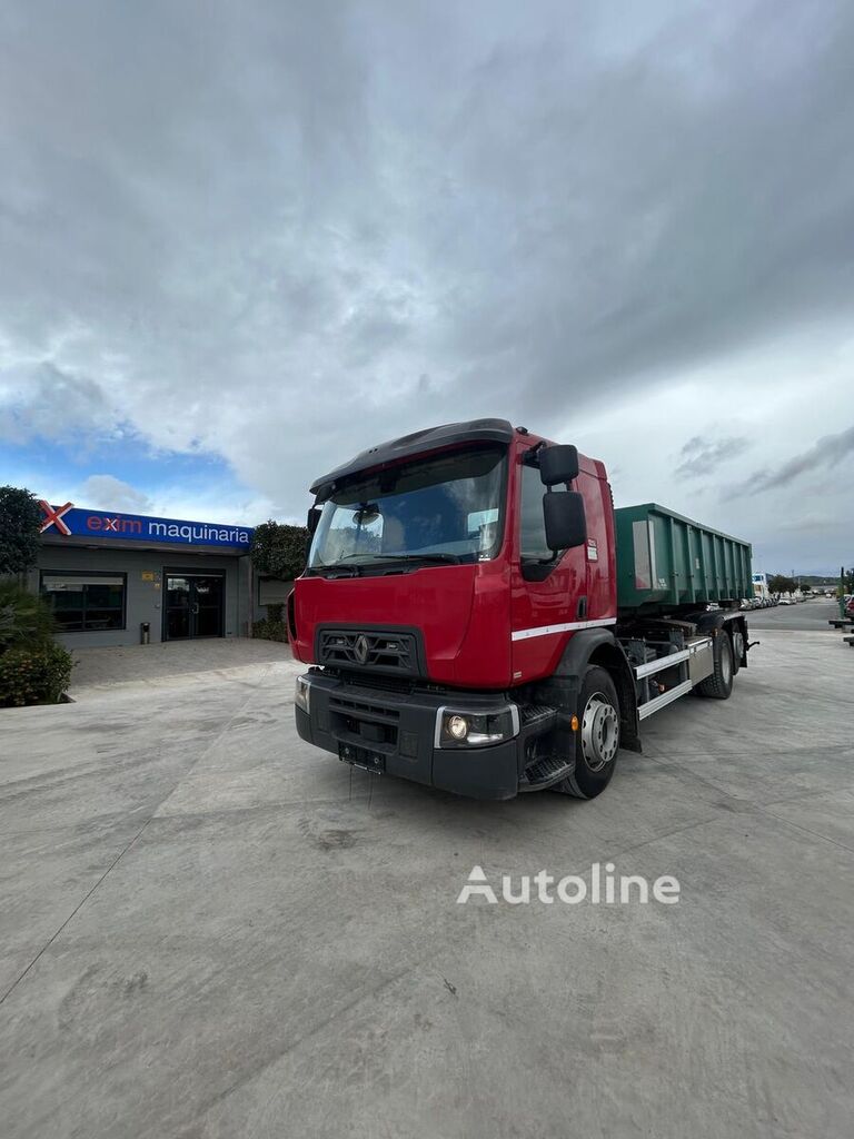 Renault CAMION RENAULT 380 CON GANCHO DALBY kiper