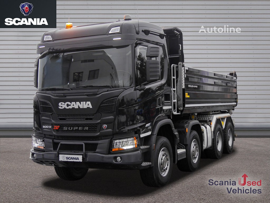 Scania G 500 B8x4HZ XT - MEILLER Gesteinskipper kiper