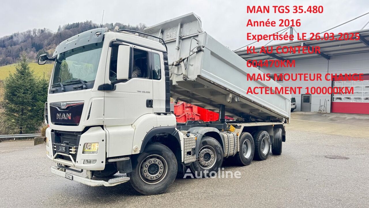 MAN TGS 35.480 kiper