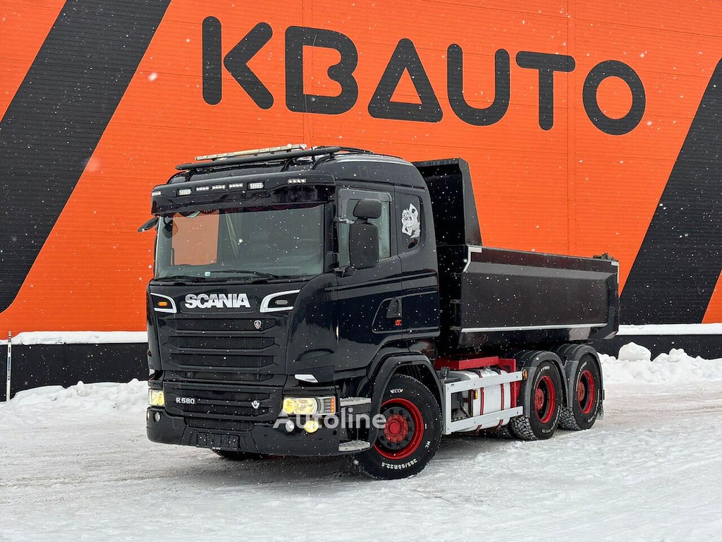 Scania R 580 6x4 COMBI / RETARDER / BOX L=4585 mm kiper