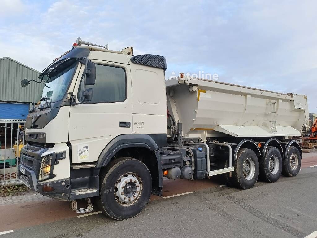 Volvo FMX 540 8x4 kipper EUR6 lifting axle kieper vendée kiper