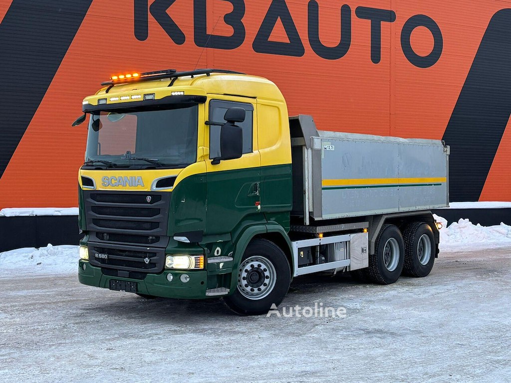 Scania R 580 6x4 RETARDER / BOX L=4922 mm kiper