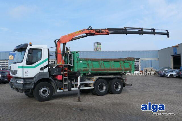 Renault KERAX 420 6x4, Bordmatik, Palfinger PK15500 kiper