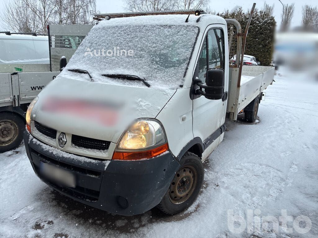 Prodaje se Renault MASTER kamion s ravnom platformom < 3.5t na aukciji