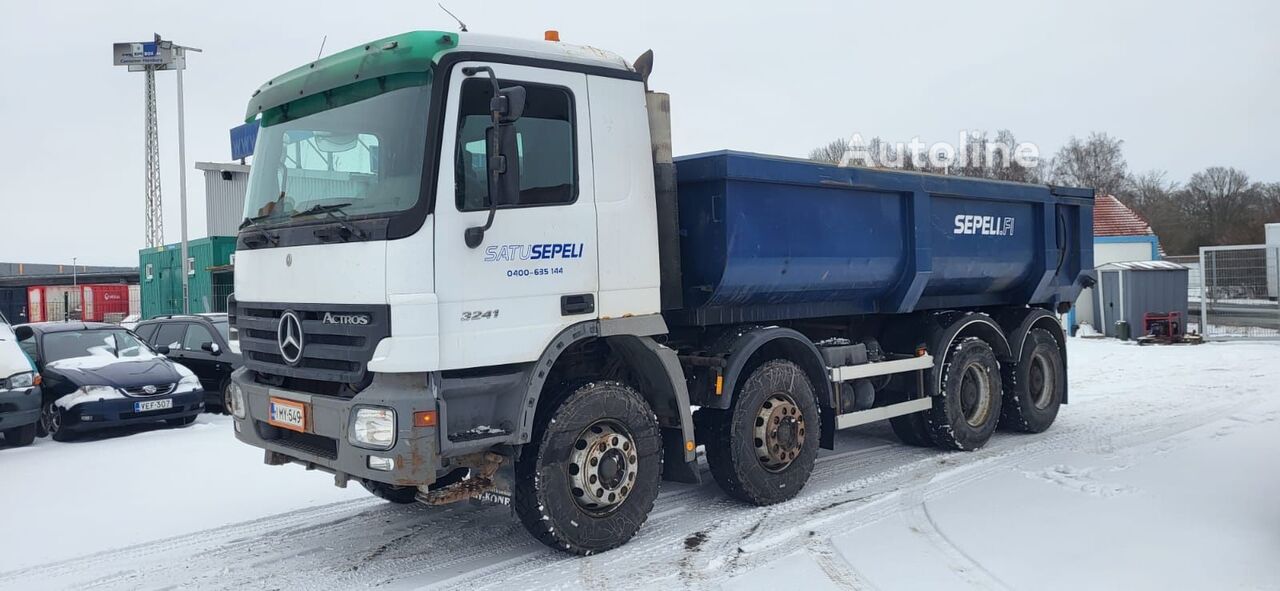 Mercedes-Benz Actros 3241 8x4 mp2 eps 3 pedals full steel kiper