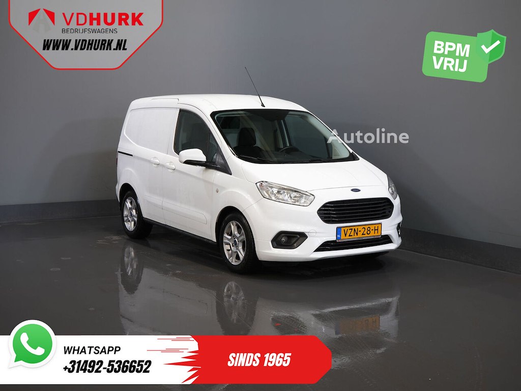 Ford Transit Courier 1.0 EcoBoost Limited BENZINE BPM VRIJ! Carplay/ laki furgon
