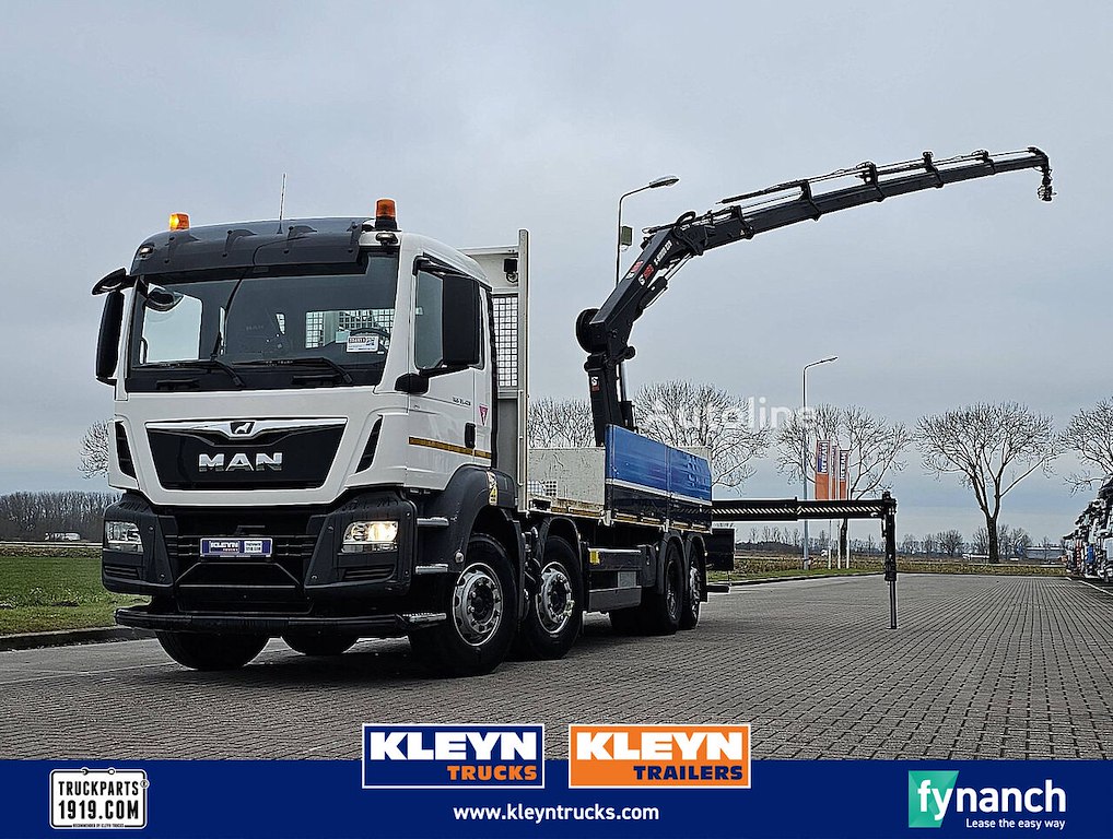 MAN 35.420 TGS HIAB228ES5 kamion s ravnom platformom
