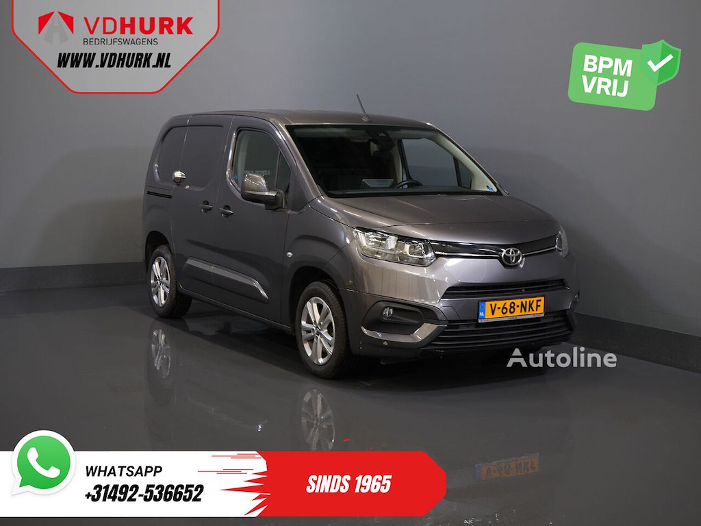 Toyota ProAce City 1.2 Turbo 130 pk Aut. BENZINE 3Pers./ Stoelverw./ Cl laki furgon