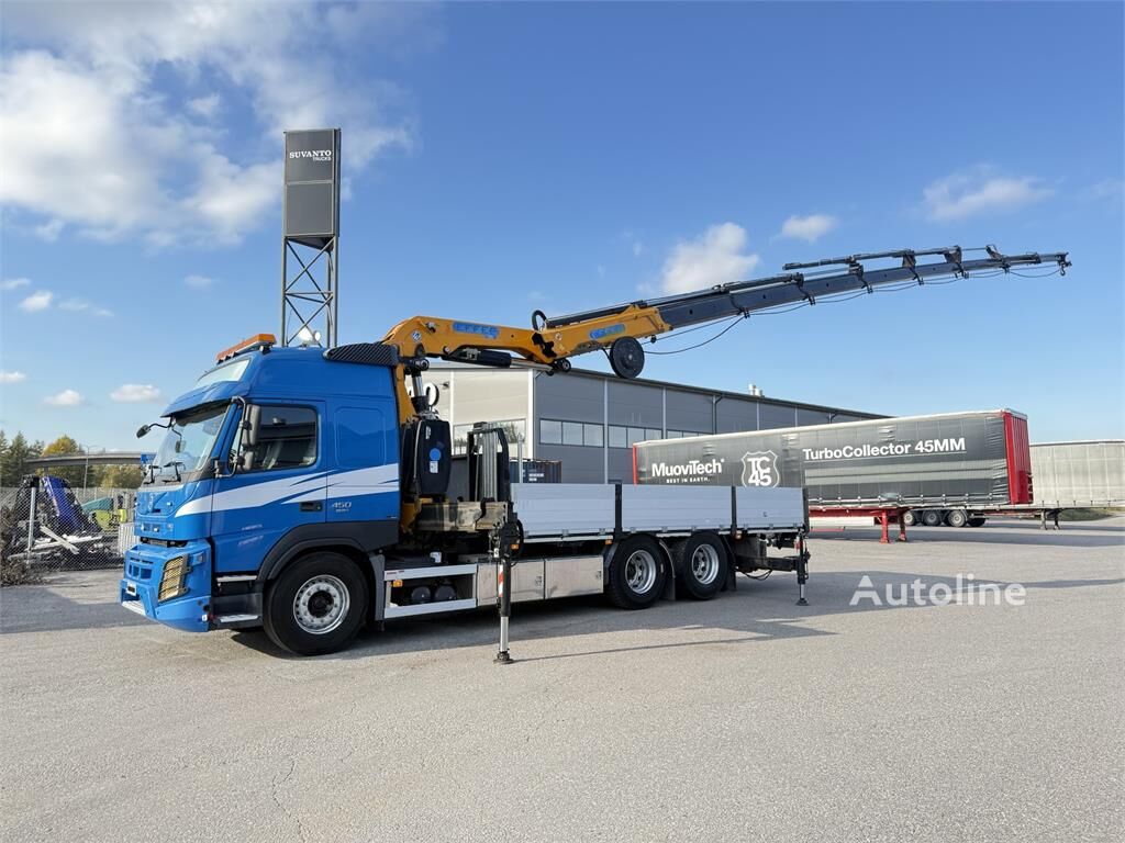 Volvo FMX 450 kamion s ravnom platformom