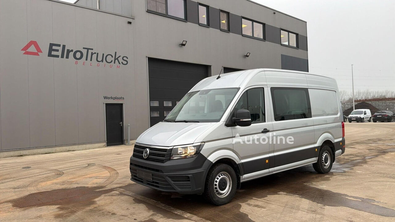 Volkswagen Crafter (BE VAN / NAVI / AIRCO / DUBBEL CABINE / 180 PS / TREKHA kombi minibus