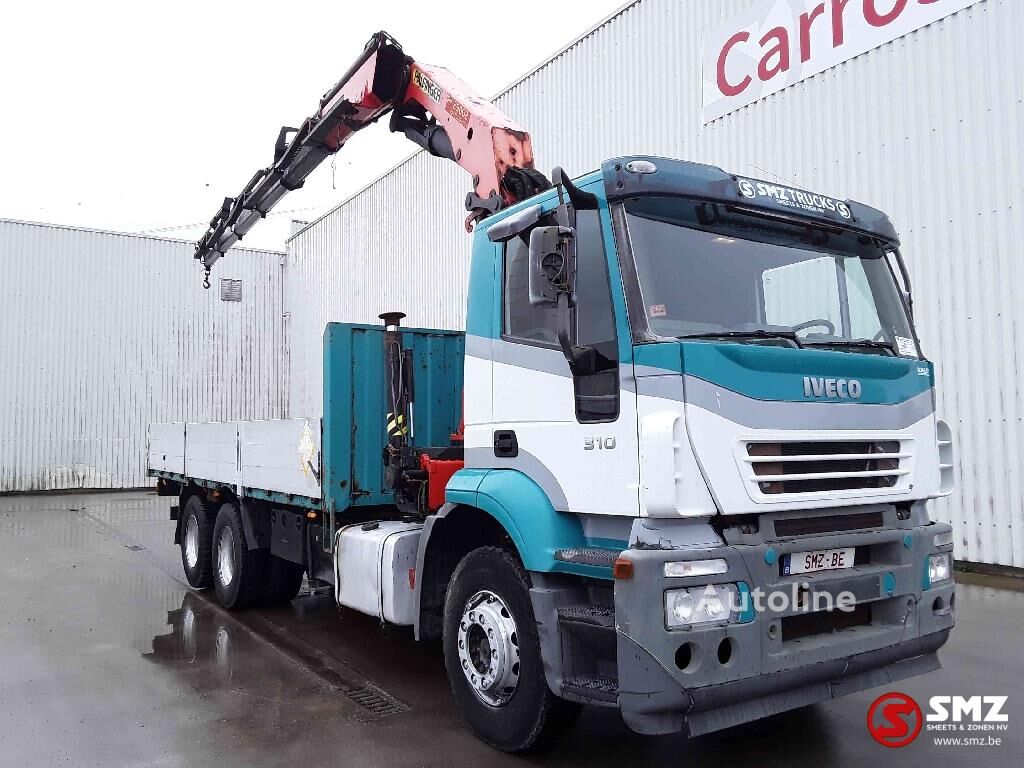 IVECO Stralis 310 Palfinger Pk29002 5 Ext+remote kamion s ravnom platformom