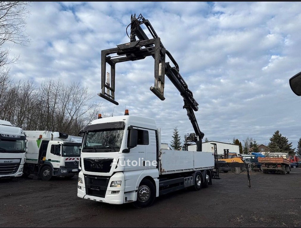 MAN TGX 26.440 kamion s ravnom platformom