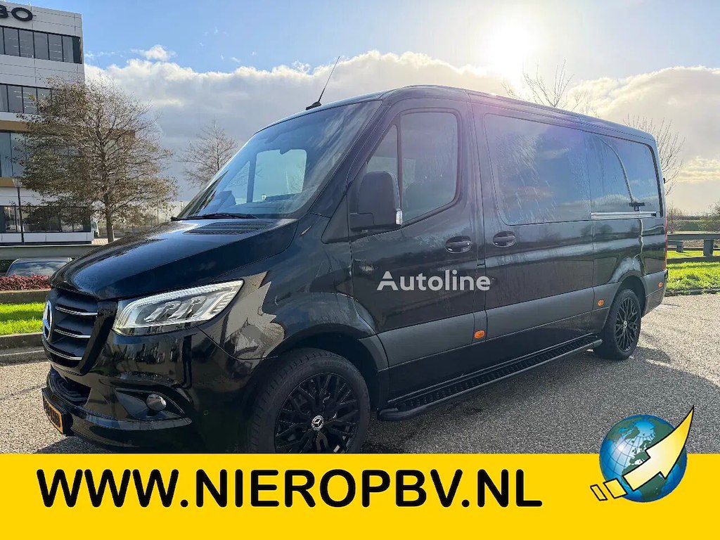 Mercedes-Benz Sprinter 319CDI L2H1 Dubbelcabine Automaat Airco Navi Dubbele Sc kombi minibus