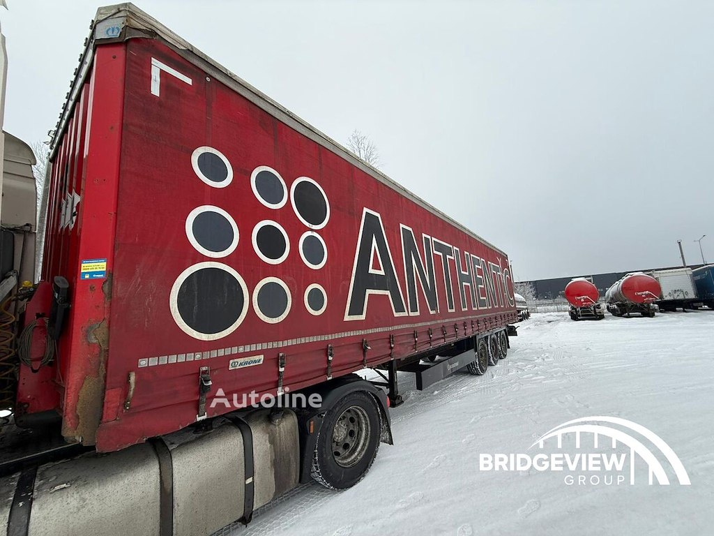 Krone SD poluprikolica sa kliznom ceradom