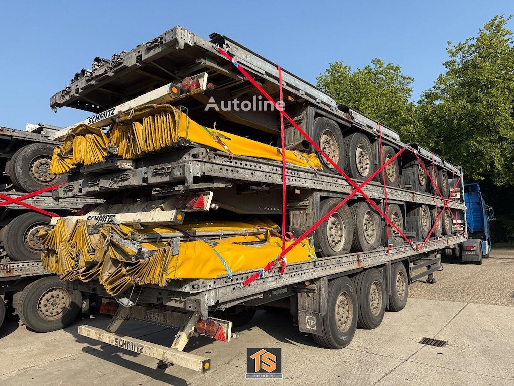 Schmitz Cargobull STACK - gegalvaniseerd - 5 STACK poluprikolica sa kliznom ceradom