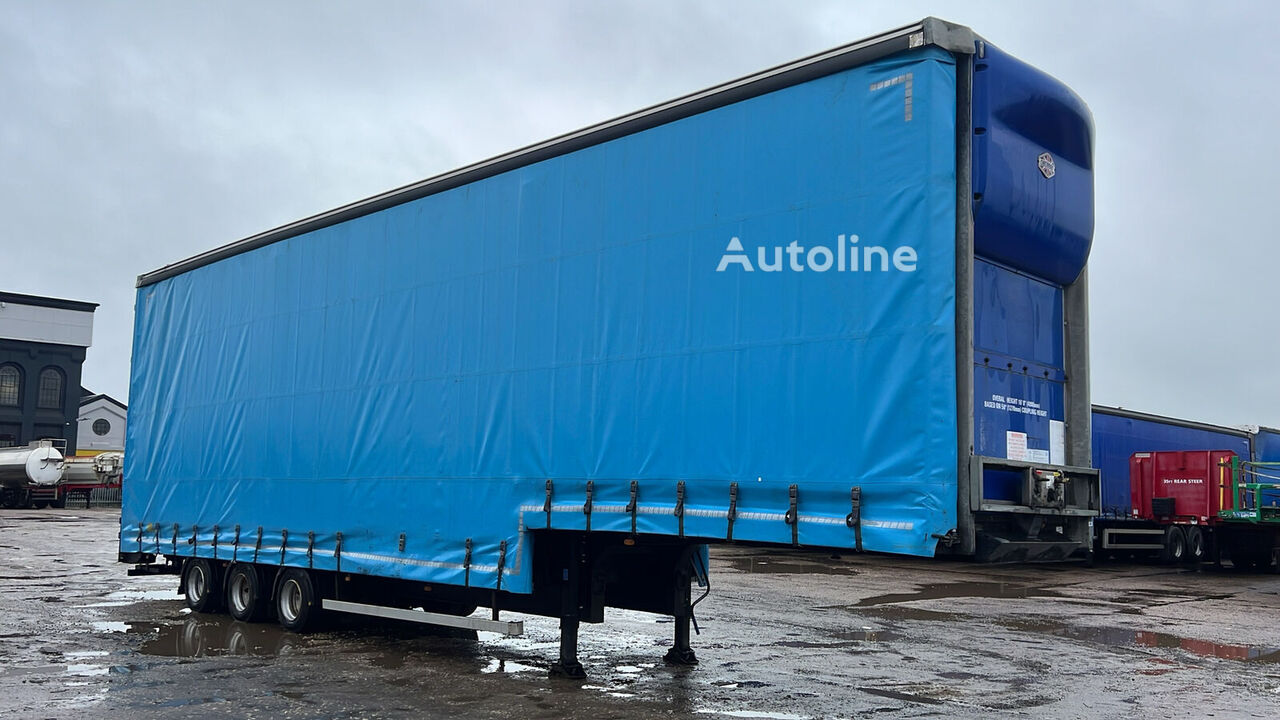 Prodaje se Cartwright CURTAINSIDE DOUBLE DECK, STEPFRAME poluprikolicu sa kliznom ceradom na aukciji