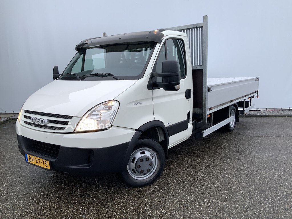 IVECO 50C15 Pick up 3 Zits Airco Groot Rijbewijs Euro 4 Bakmaat L 410/ kamion s ravnom platformom