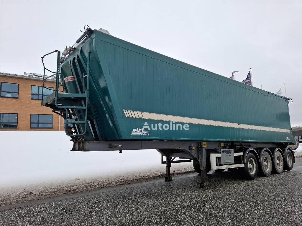AMT 61 m3 4 akslet letvægt tiptrailer m. Ecotop poluprikolica kipera