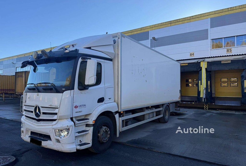 Mercedes-Benz Antos 1830 19.5T euro6 sildoma buda su liftu kamion furgon