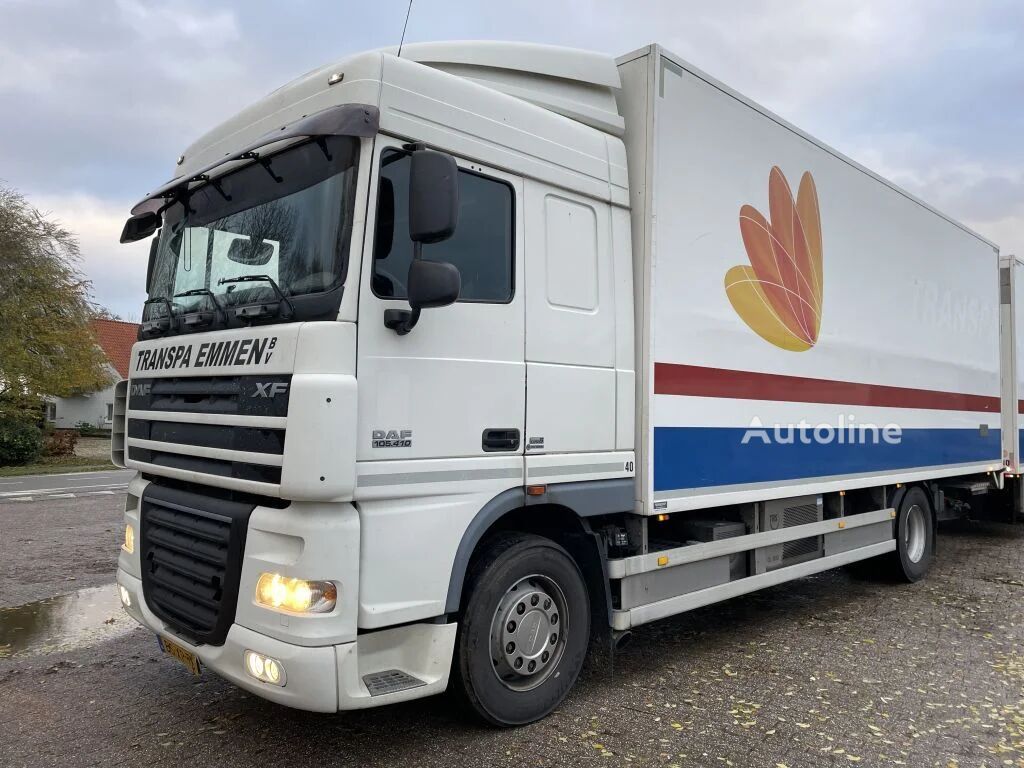 DAF XF 105 XF 105.410 4x2 Closed Box kamion furgon