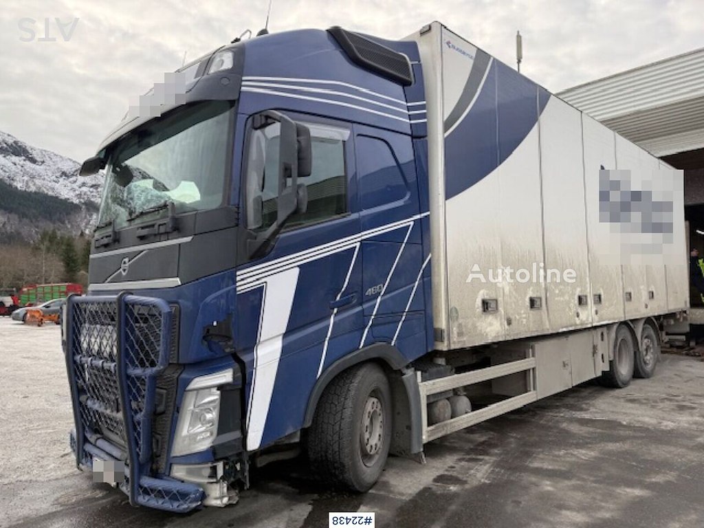 Volvo FH 6x2 skapbil m/ varme i skap, full sideåpning og lift kamion furgon