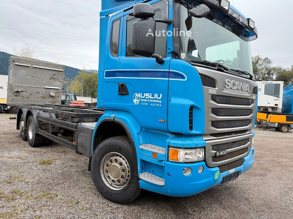 Scania G400 6X2 EEV Opticruise mit Kupplung Retarder kamion šasija