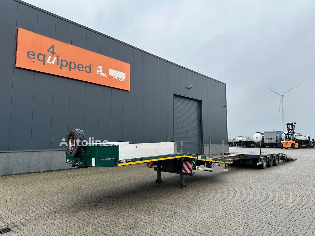 Faymonville MAXTRAILER MAX 100 / 3.70m extendable / hydraulic ramps + platfo poluprikolica sa niskom platformom