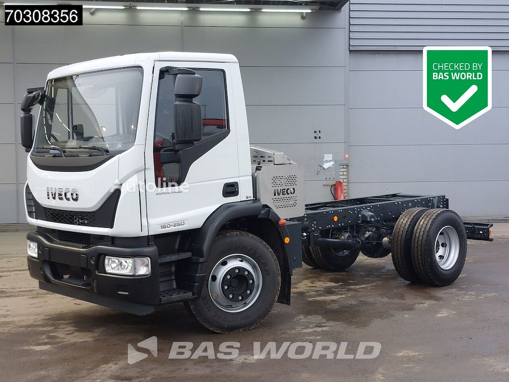 Novi IVECO Eurocargo 160E250 4X2 NEW Chassis! Full steel suspension Manual kamion šasija