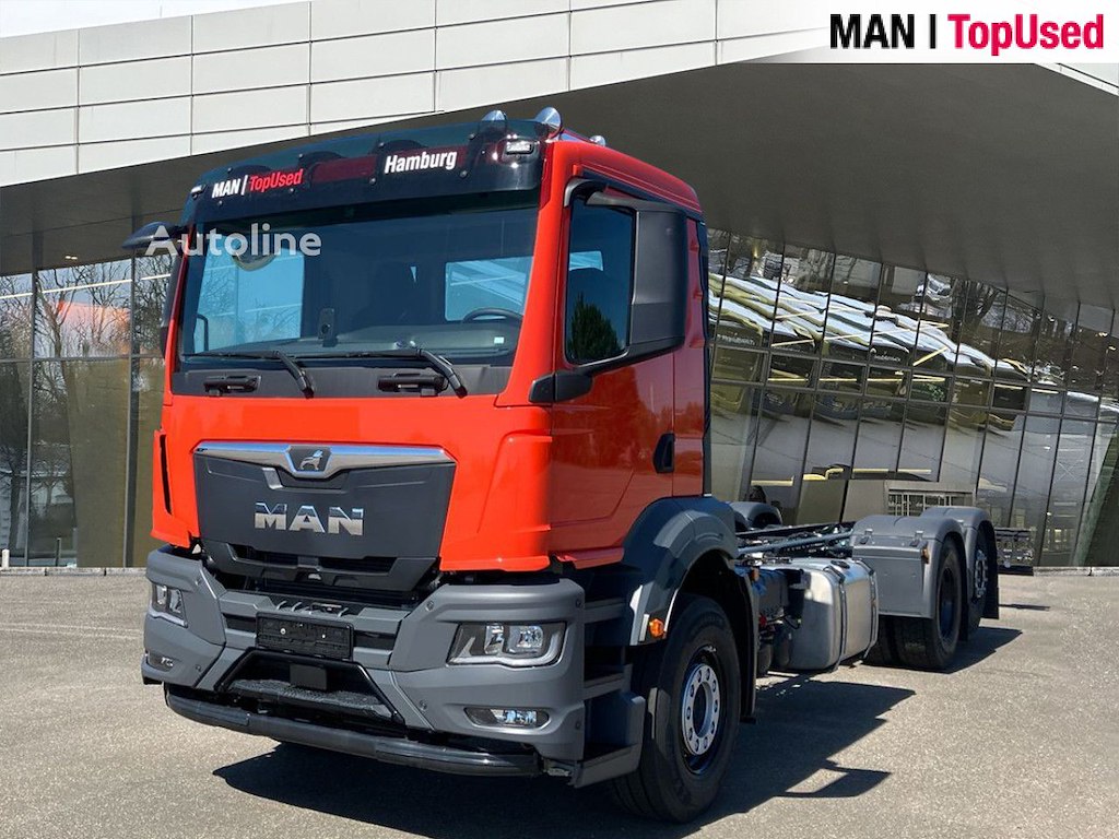 MAN TGS 26.480 6x2-4 BL CH PTO AHK kamion šasija